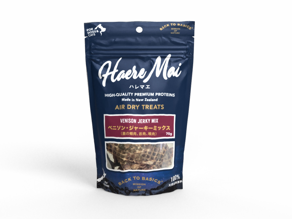 Haere Mai（ハレマエ） | BACK TO BASICS® - 犬猫用トリーツ、フード、サプリメント